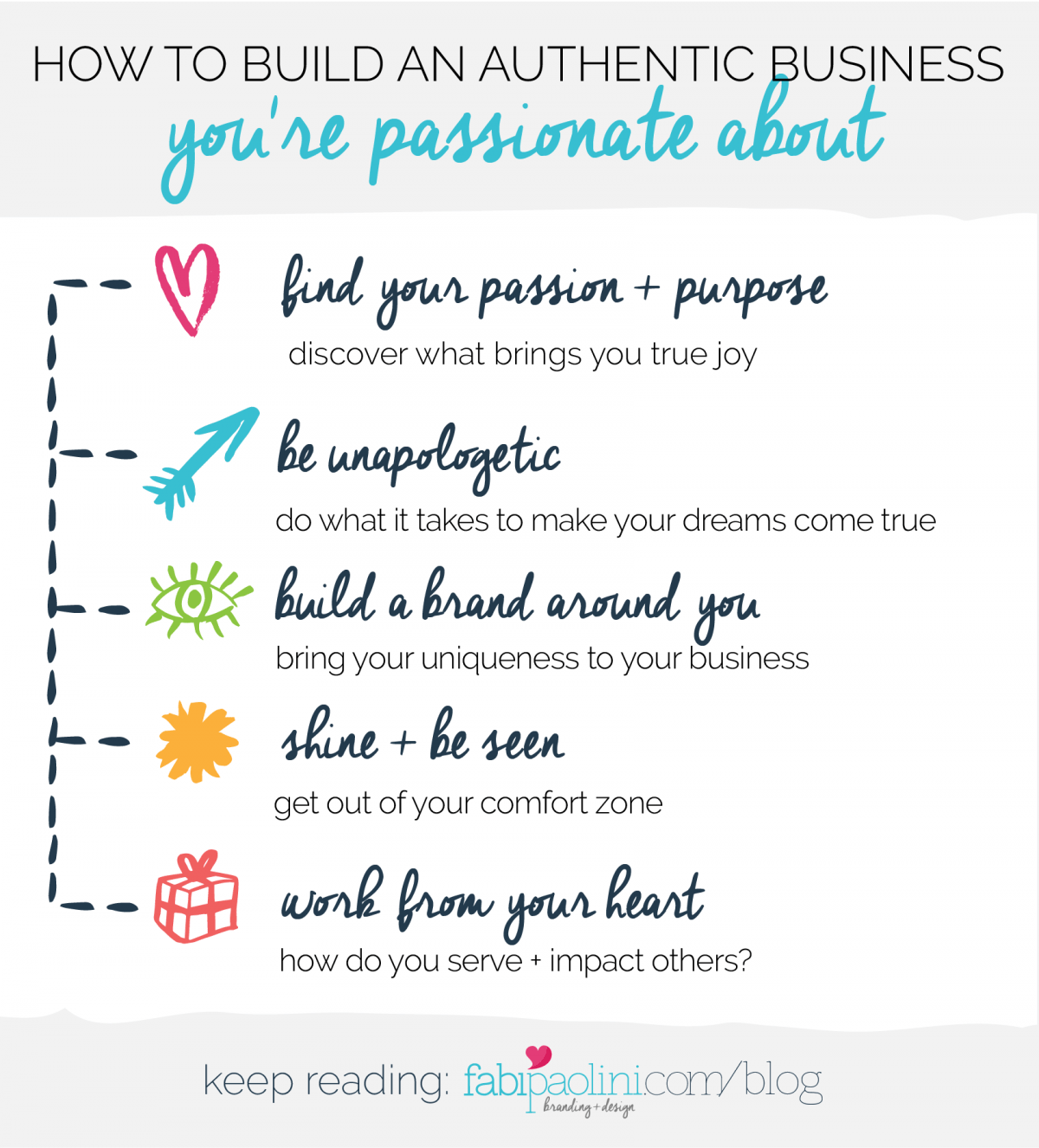 How to build an authentic business you're passionate about