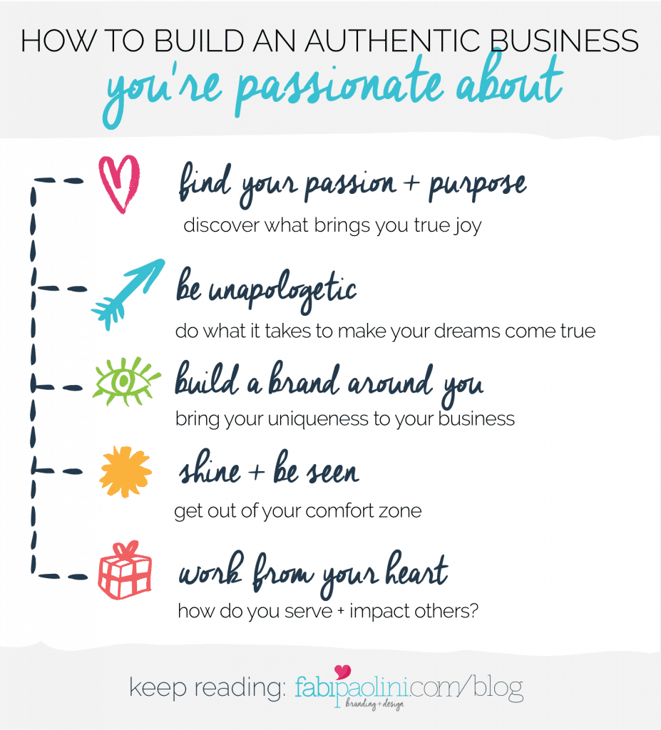How to build an authentic business you're passionate about