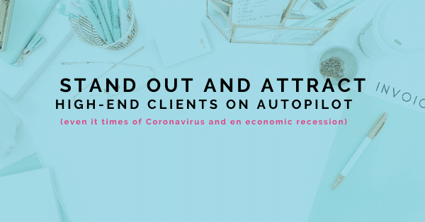 Attract more high-end clients and finally stand out | Position your ...