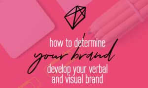 How to Determine Your brand to get results | Verbal and visual brand