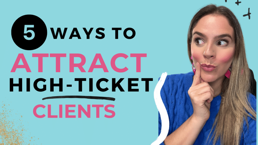 How to attract high-ticket clients online for coachng