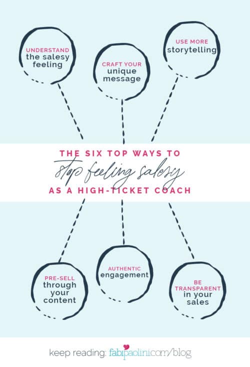 The Secret To Stop Feeling Salesy As A High-Ticket Coach - Fabi Paolini